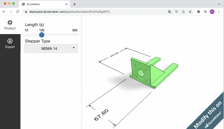 Visual Configuration Examples – DynaMaker